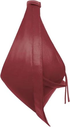 Federico Cina Hobo Bags - Bordeaux Triangular Calfskin Handbag - Gr. unisize - in Rot - für Damen