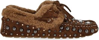 Strategia MOCASSIN VELOUR AVEC CLOUS CHAMEAU STRATEGIA