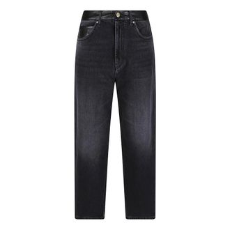 Pinko Estelle Egg Jeans - - Jeans - Damen - Schwarzk - W28