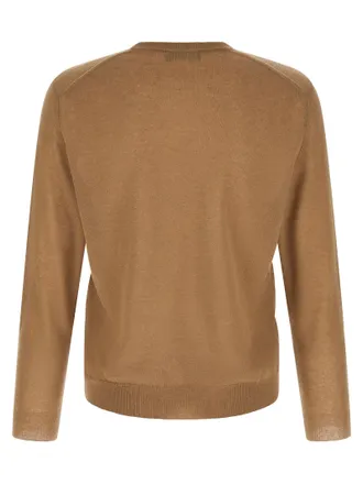 Zanone Giro Sweater - Camel