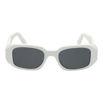 Prada Pre-owned Symbole Sonnenbrille - - Pre-owned - Damen - Wei&szlig; - ONE SIZE