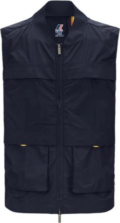 K-Way Homme, Vestes, Bleu, Taille: S Erhin Cotton Gilet