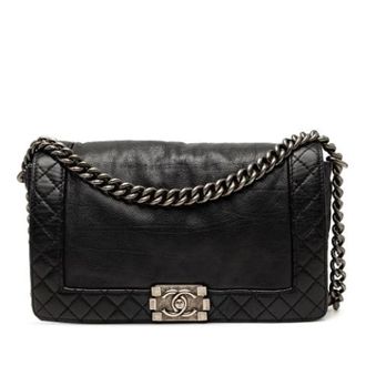Chanel Pre-owned Boy Flap - - Pre-owned - Damen - Schwarzk - ONE SIZE