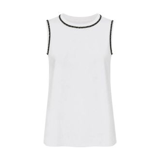 Max Mara Damen, Oberteile, Wei&szlig;, SGr&ouml;&szlig;e