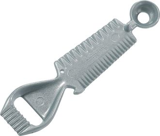 Westmark Mehrzweckgarnierer/-dekorierer, zum Verzieren von Speisen, Aluminium, Decorex Spezial, Silber, 31102270, 15 x 3.8 x 2 cm