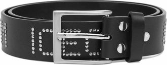 Icecream Icecream, Femme, Accessoires, Noir, Taille: ONE Size Cintura Belt Script