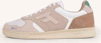Faguo Baskets blanches et beiges suède - PALMER