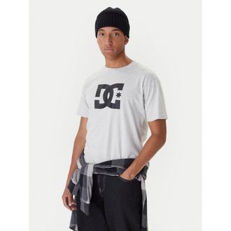 DC T-Shirt Star ADYZT05373 Grau Regular Fit