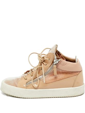 Giuseppe Zanotti Sneakers aus Leder - Rosa