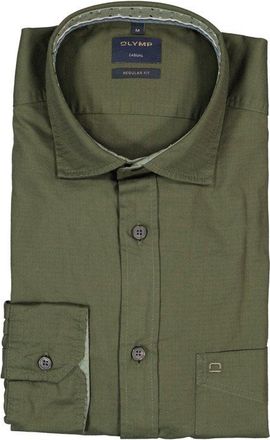 Olymp Herren Hemd grün