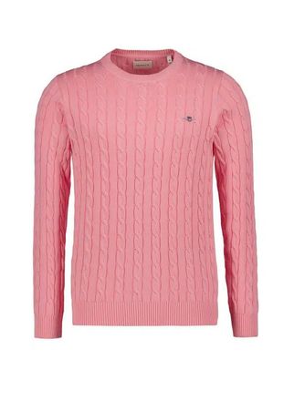 GANT Herren Pullover rosa unifarben