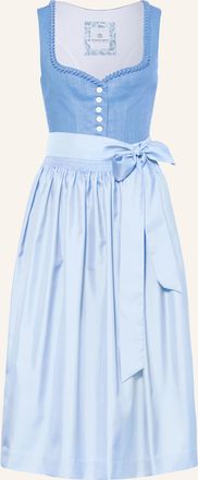 Hammerschmid Hammerschmid Dirndl Rothsee Aus Leinen blau