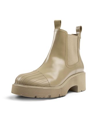 Camper Damen Milah K400704 Chelsea Boot, Beige 002, 36 EU