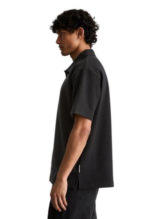 Marc O'Polo Denim Poloshirt mit feiner Boucl&eacute;-Struktur