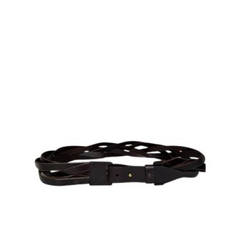 Gucci Pre-owned Vintage Flechtg&uuml;rtel - - Pre-owned - Damen - Braun - ONE SIZE
