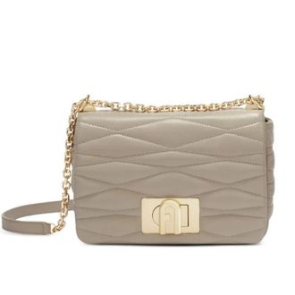 Furla Kleine Schultertasche mit Drehverschluss - - Bags - Damen - Gelb - ONE SIZE