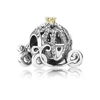 Pandora Aschenputtel Kutschen Charm - - Accessories - Damen - Grau - ONE SIZE