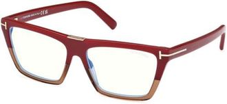 Tom Ford Lunettes de vue FT 5912 -B 083 Bordeaux/D&eacute;grad&eacute;/Bordeaux brillant, Bordeaux/d&eacute;grad&eacute;/bordeaux brillant