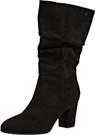 Esprit modischer Damen Kniehohe Stiefel, Schwarz B, 37 EU