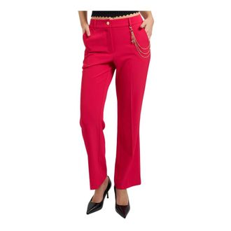Fracomina Femme, Pantalons, Rouge, Taille: 42 FR Pantalon Chino Bootcut