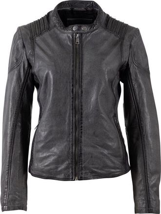 Mauritius Lederjacke MWGionna mit Bikerkragen