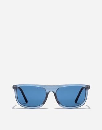 Dolce & Gabbana Everyday Sunglasses - Frau Neuheiten Transp Blue On Striped Blue Onesize