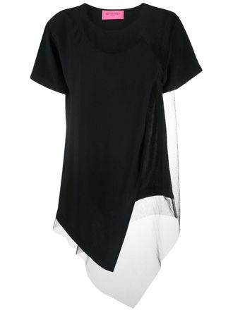 Viktor & Rolf t-shirt Floating Time &agrave; empi&egrave;cement en r&eacute;sille - Noir
