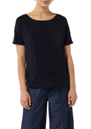 Comma T-Shirt aus Satin