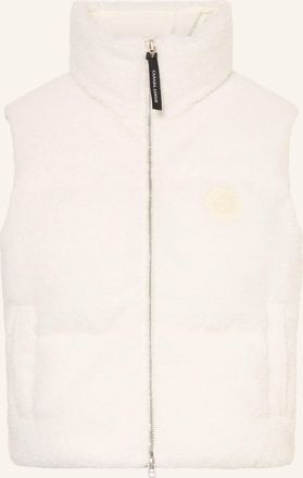 Canada Goose Daunenweste Fallon Aus Teddyfell weiss