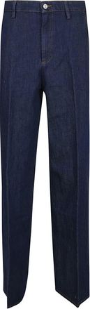 7 For All Mankind Femme, Jeans, Bleu, Taille: W24 Wide Trouser