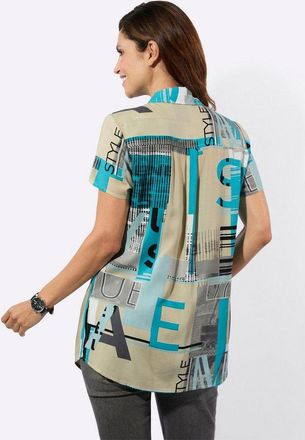 Witt Klassische Bluse Longbluse Kurzarm