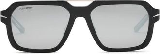 Plein Sport Homme, Sport, Noir, Taille: ONE Size The Flame Lunettes de soleil