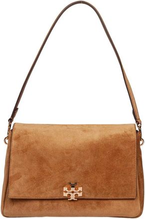 Tory Burch Femme, Sacs, Brun, Taille: ONE Size Charlie Suede Shoulder Bag
