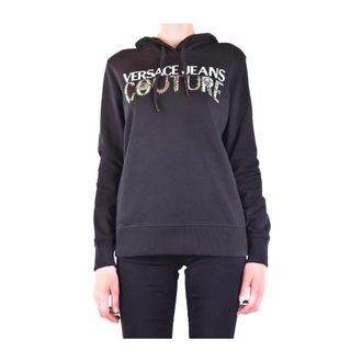 Versace Jeans Couture Hoodie - - Sweatshirts & Hoodies - Damen - Schwarzk - XS