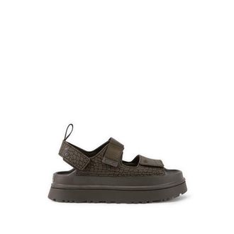 UGG Sandales compens&eacute;es GoldenGlow &agrave; scratch
