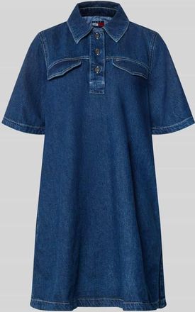 Tommy Jeans A-Linien Jeanskleid aus reiner Baumwolle