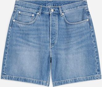 Arket Lockere Jeansshorts -Blau