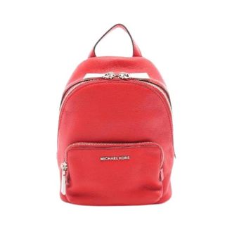 Michael Kors Pre-owned Lederrucksack - - Pre-owned - Damen - Rot - ONE SIZE