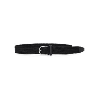 Anderson's Gewebter Elastikg&uuml;rtel - - Accessories - Herren - Schwarzk - 85 CM