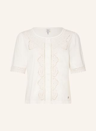 Brax Brax Jerseybluse Celina S Mit Spitze weiss