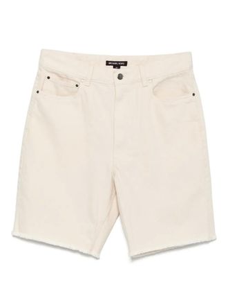 Michael Kors short en jean à bords francs - Tons neutres