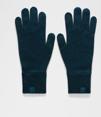lululemon Gants Warm Revelation - Bleu - Taille XS