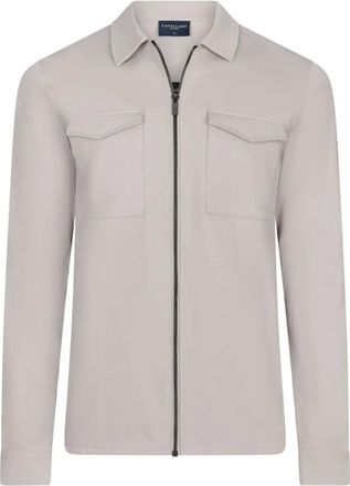 Cavallaro Homme, Sweatshirts et sweats &agrave; capuche, Beige, Taille: L Zerino Overshirt