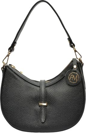 Roberta M Schwarz Rindsledertasche