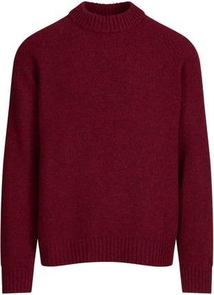 Saison 1865 Pull droit col rond en laine