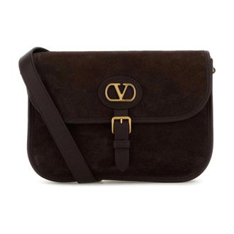 Valentino Garavani Antibes Schultertasche - - Bags - Herren - Braun - ONE SIZE