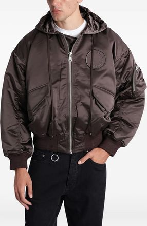 Études Studio veste à patch logo - Marron