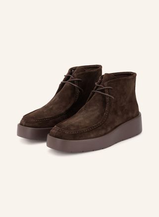 Calvin Klein Schn&uuml;rboots braun