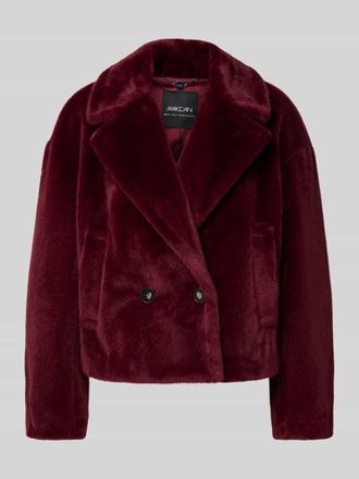 Marc Cain Jacke aus Kunstfell mit Reverskragen