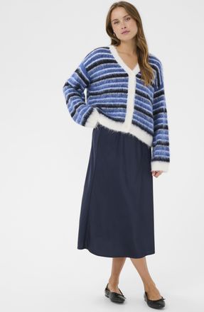 Saint Tropez Strickjacke OlmaSZ Strickjacke Lockere Passform